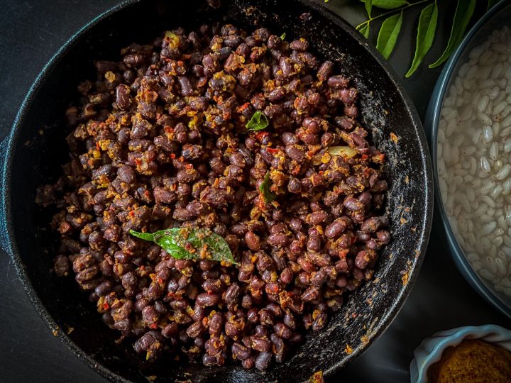 Vanpayar Mezhukkupuratty | Easy, Healthy Adzuki Beans Stir Fry